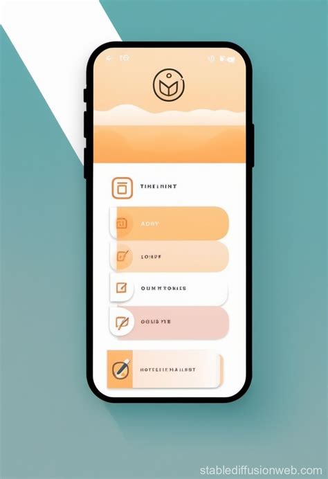 To Do List App Logo Design Stable Diffusion Online