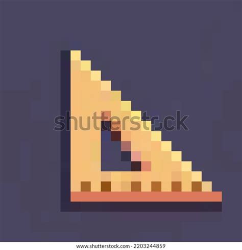 Pixel Art Set Square Stock Illustration 2203244859 Shutterstock