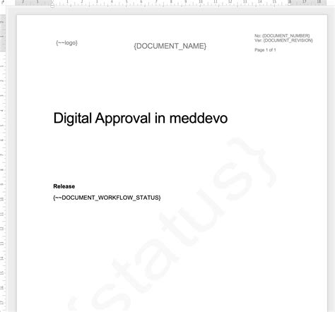 Approve Word Documents In Meddevo Meddevo Help Center