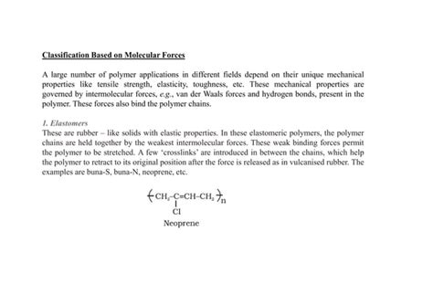 Polymer Ppt And Classification Of Polyme Ppt