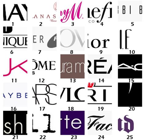 American Makeup Brand Logos Saubhaya Makeup