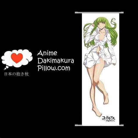 Code Geass Lelouch Of The Rebellion Dakimakura C C Anime Wall Banner Cglr2