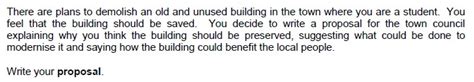 Cambridge C1 Advanced Cae How To Write A Proposal Teacher Phill