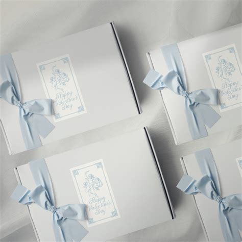 발렌타인데이 시리즈 3 엔젤릭 스카이 스티커 디자인 실버비17