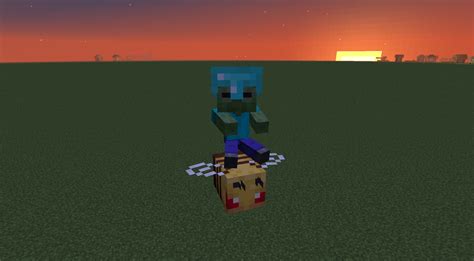 I Made Bee Jockeys Yes Baby Zombies Can Spawn Now Riding Bees I M Sorry R Minecraft