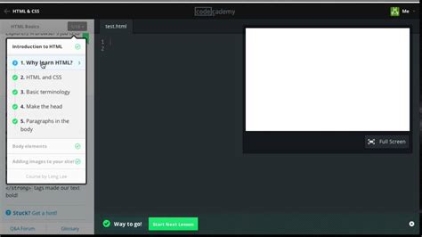 Codecademy Intro Youtube