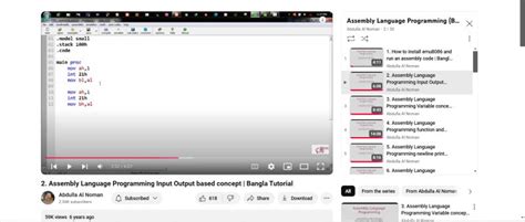 Assemblylanguage 8086programming Codingjourney Lowlevelprogramming Learntocode