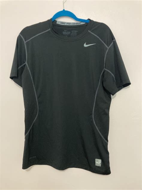 Mens Nike Pro Combat Dri Fit Shirt Nike Pro Combat Dri Fit Mens Size L