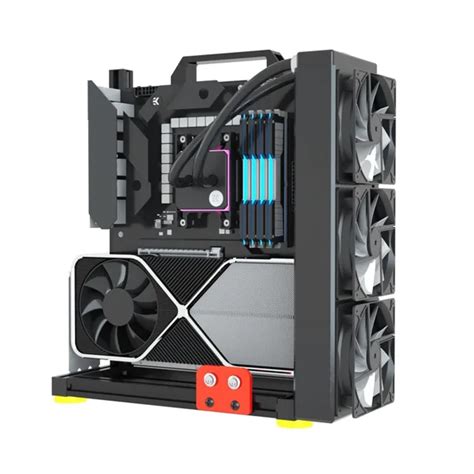 Itx Matx Atx 마더보드용 Diy 오픈 Pc 케이스 프레임
