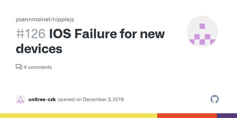 IOS Failure For New Devices Issue Yoannmoinet Nipplejs GitHub