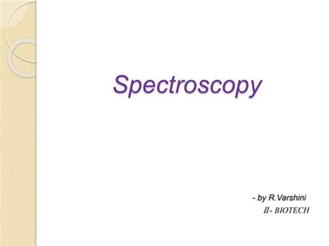 Infrared Spectroscopybasic Principleapplication Graphs And
