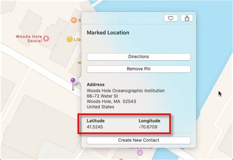 How To Find Latitude And Longitude In Apple Maps