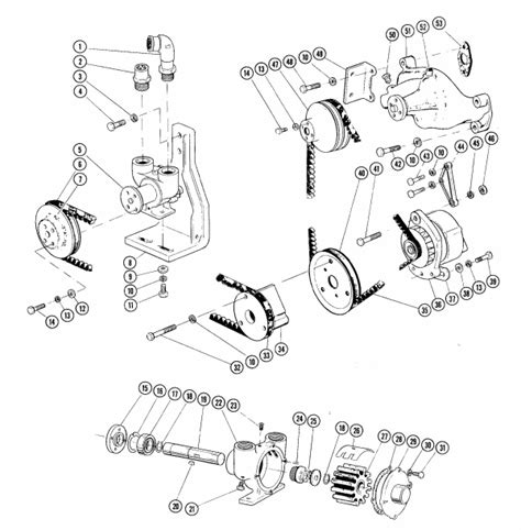 Crusader Model 350 454 C I D 7 4l Circulation Raw Water Pumps