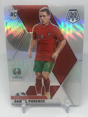 2021 Panini Mosaic Uefa Euro Soccer 157 Daniel Podence Rc Silver
