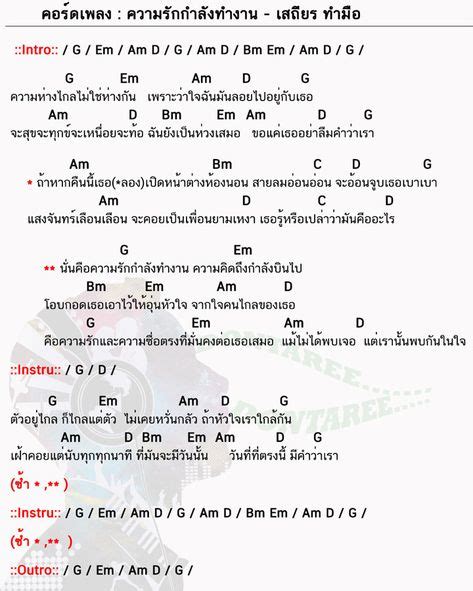 คอร์ดเพลง ข้ามันลูกทุ่ง