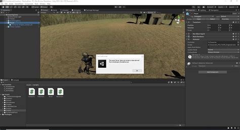 does not contain a class derived from unityengine monobehaviour ask gamedev tv