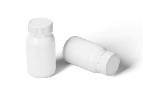 موکاپ قوطی پلاستیکی پزشکی 🔥کد فایل 146949