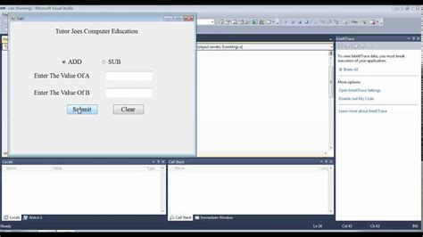 Basic Calculator In Cnet Tamil Youtube
