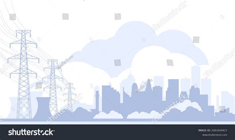 Electric Line Tower Over 14954 Royalty Free Licensable Stock Vectors
