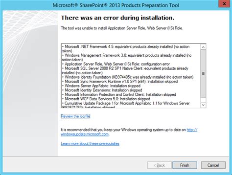 There Was An Error During Installation The Tool Was Unable To Install