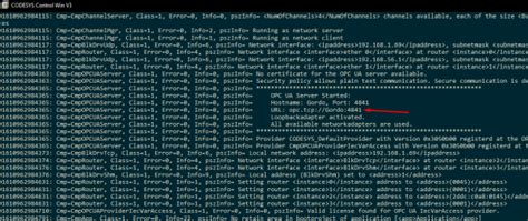 OPC UA Codesys Tutorial Project Factory IO Drivers