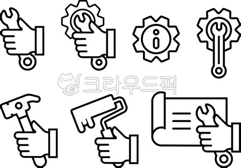 수리 수리기사 수리공구 공구 기계공 사진이미지일러스트캘리그라피 Silverline작가