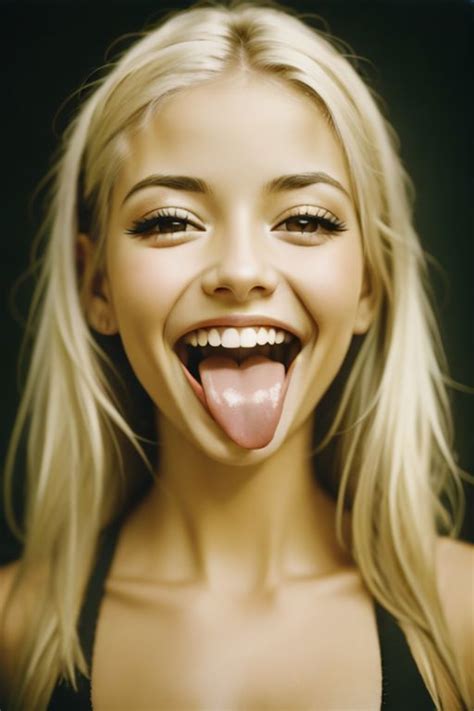 Tongues And Ahegao Images Generated With Ai