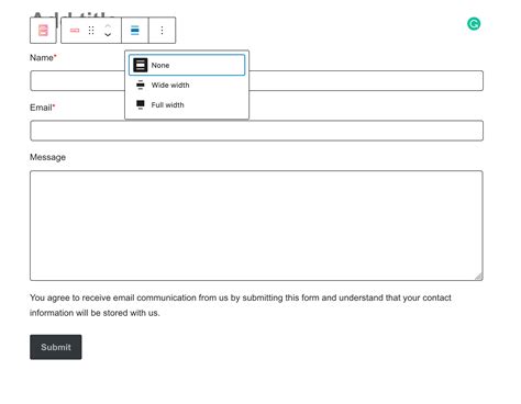 adding width option to form fields · issue 1513 · codeinwp otter