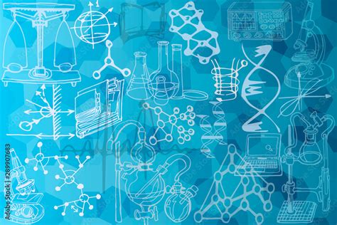 Abstract Chemistry Art