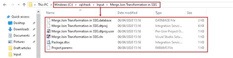 Using The Merge Join Transformation In Ssis Packages