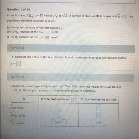 Solved Question Of A Test Is Made Of Ho U Versus H Chegg Com