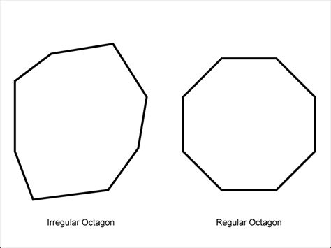 Regular Octagon Shape