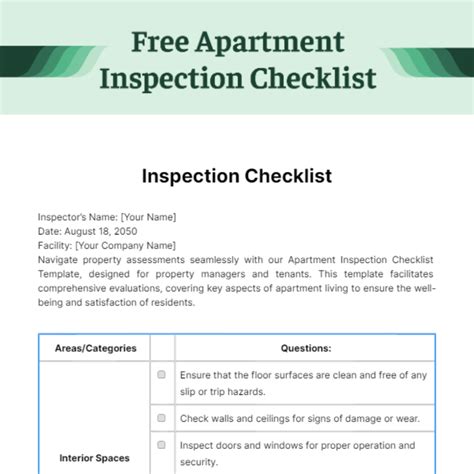 Free Spill Kit Inspection Checklist Template To Edit Online