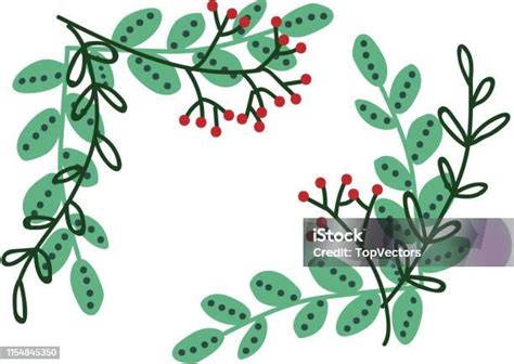 녹색 나 뭇 가지와 열매 프레임 결혼식 초대장에 대 한 자연 디자인 요소 날짜를 저장 인사말 카드 포스터 따옴표 벡터 일러스트 0명에 대한 스톡 벡터 아트 및 기타 이미지