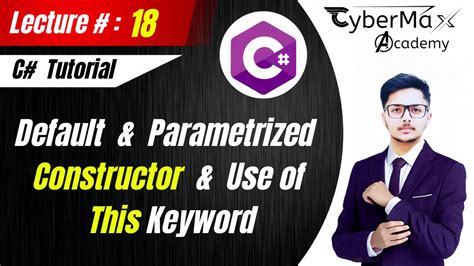 Lec 18 Constructor Default And Parametrized And This Keyword Objectorientedprogramming