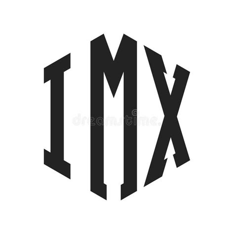 Imx Logo Design Initial Letter Imx Monogram Logo Using Hexagon Shape