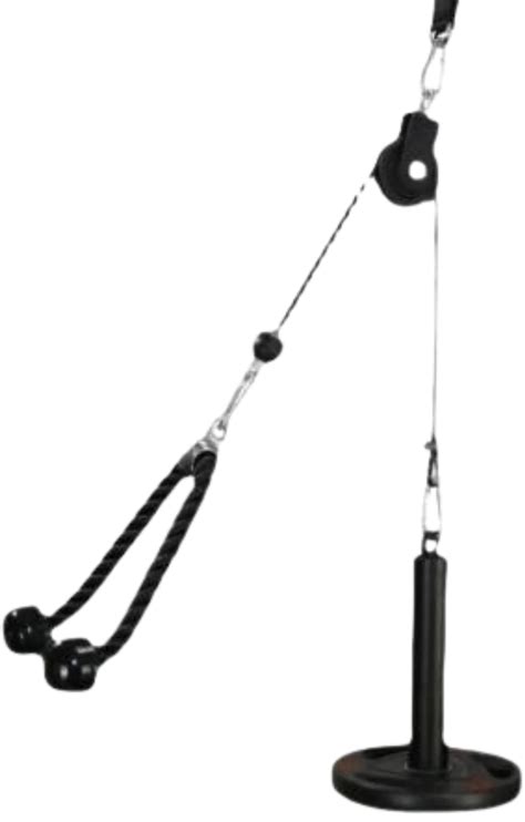 French Fitness Plate Loaded Pulldown Portablecable Trainerslinger