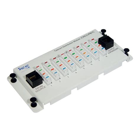 Data Module Cat6 With 8 Ports Icc