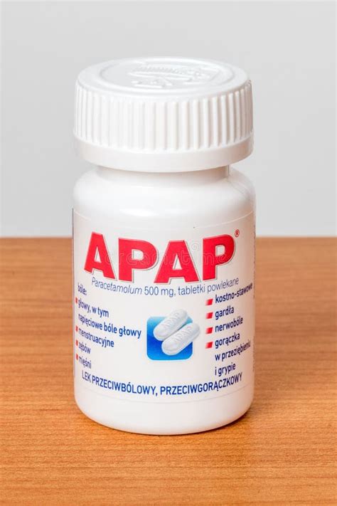 Apap Pain Killers Editorial Stock Photo Image Of Drugs