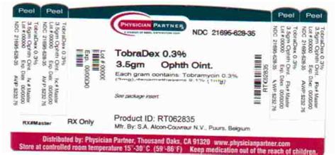 Tobradex Information Side Effects Warnings And Recalls