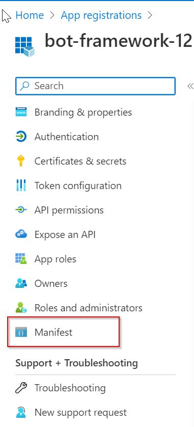 Botframework Microsoft Teams Manifest Can Contentbotid Be Of Different Tenant Stack Overflow