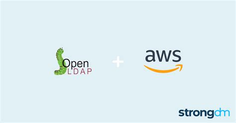 using openldap connect to aws strongdm