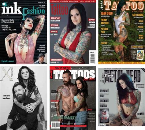 Heidi Lavon Sensual International Tattoo Model Who Rocks Every