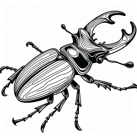 사슴벌레 색칠 공부 Kr에서 무료 색칠 공부