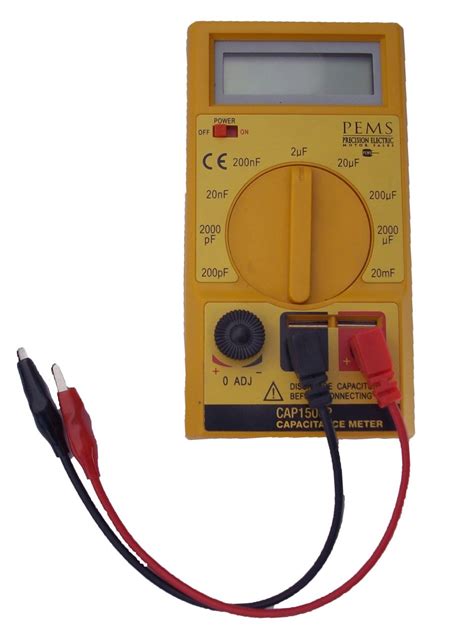 Digital Capacitor Tester Electric Motor Warehouse