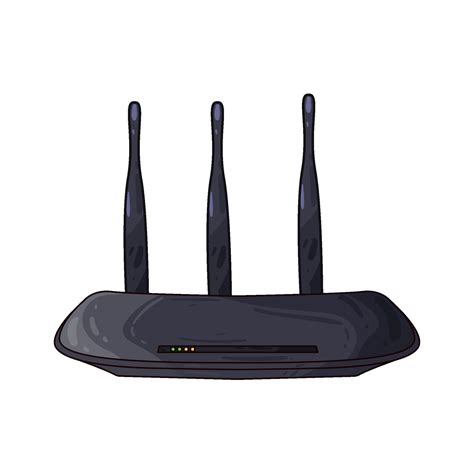 Illustration Of Wifi Router 46970075 Vector Art At Vecteezy