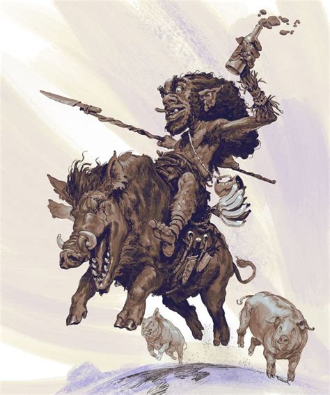 Artstation Caapora Rei Do Mato Filipe Pagliuso Concept Art