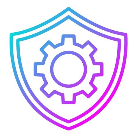 Premium Vector Security Settings Vector Illustration Style