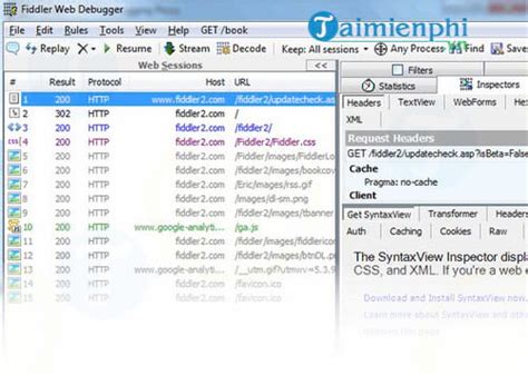 Download Fiddler Web Debugger 502017350948 Ghi Lại Và Phân Tích